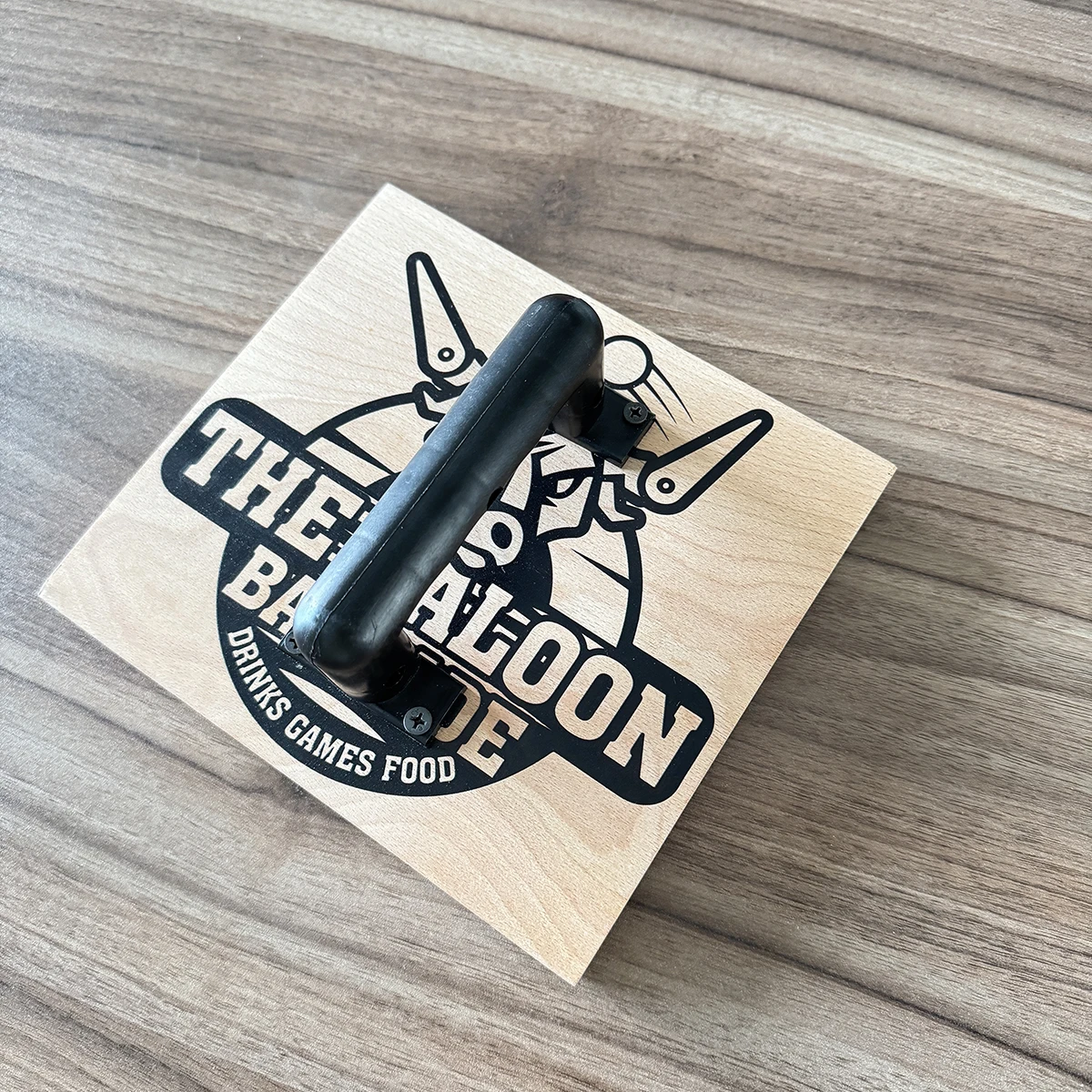 Large Stamp Custom logo Personalized Big Size Wooden Rubber Stamp with ...