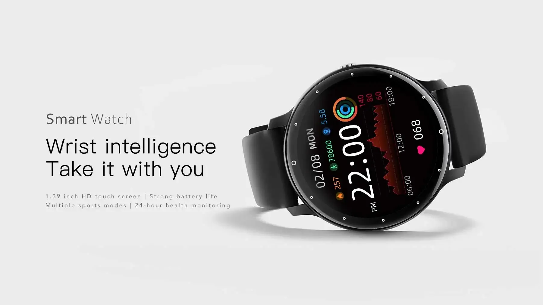 New Arrived Reloj Smartwatch Inteligente Deportivo Digital Watch ...