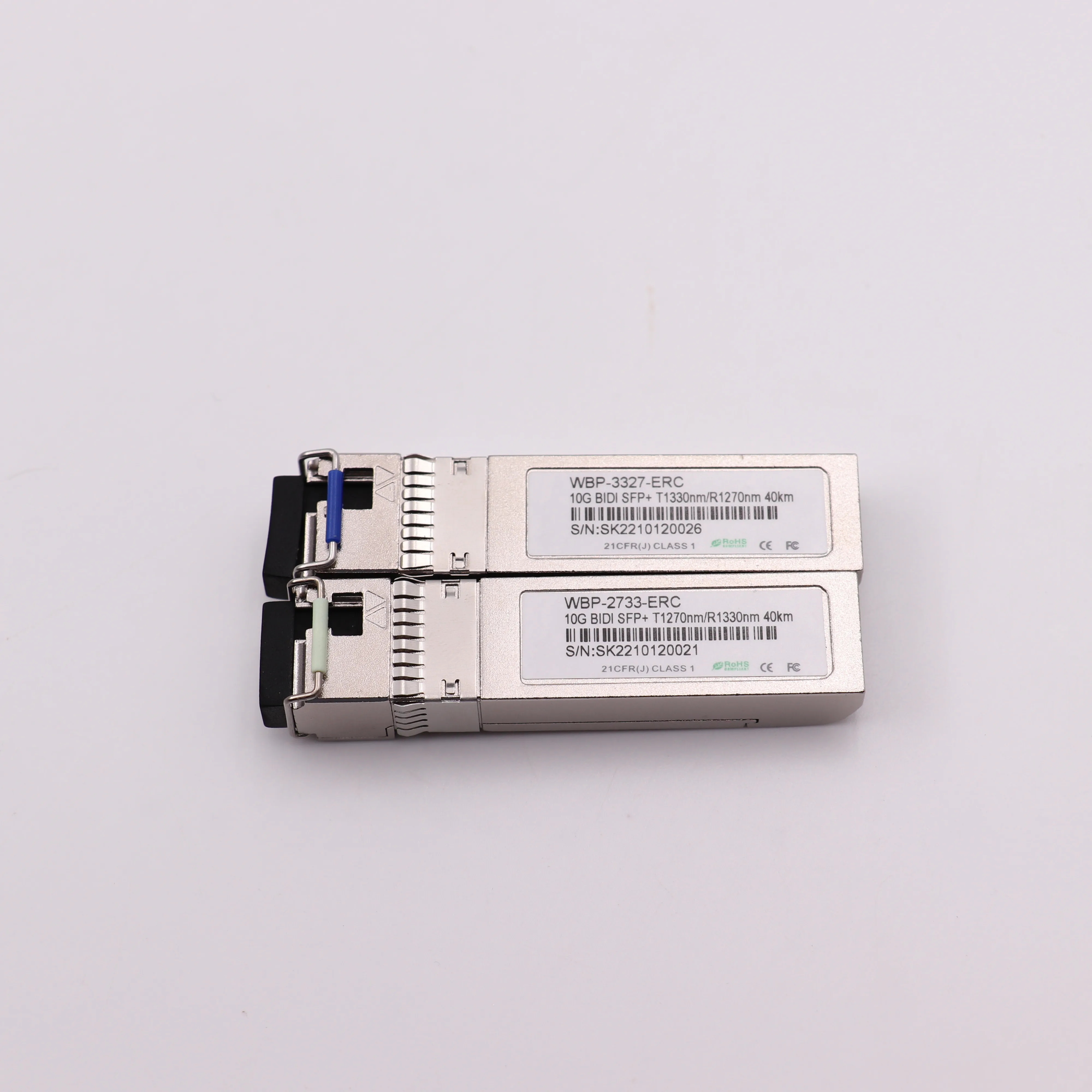 SFP-10G-BX40D 1330nm-TX/1270nm-RX SFP-10G-BX40U BiDi SFP+ 1270nm-TX ...