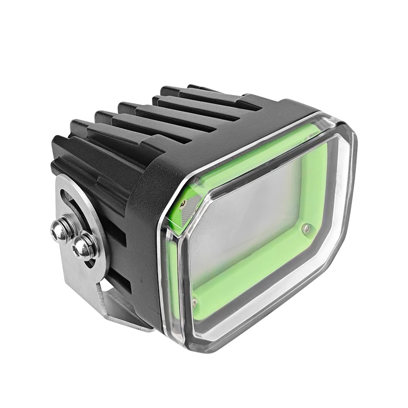 60w Forklift Led Warning Light Linear Light Red/green Safety Area ...