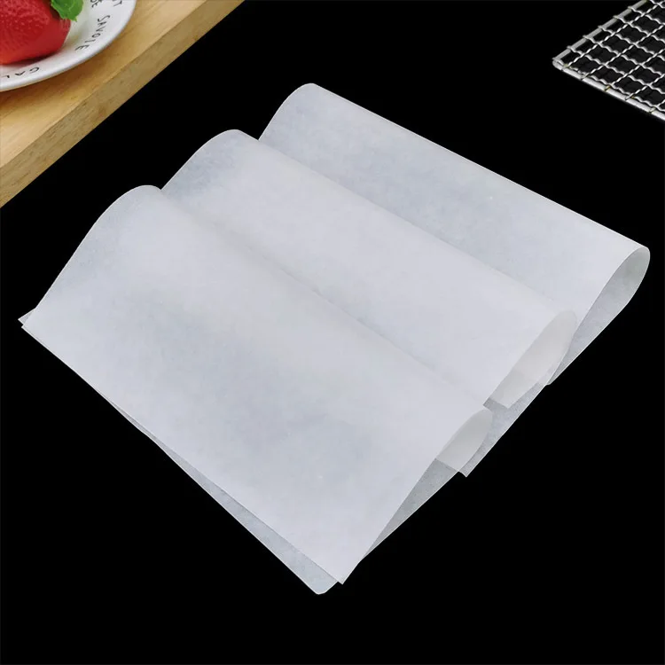 Silicone Paper Sheets 40g Food Greaseproof Barbecue Paper Customized ...