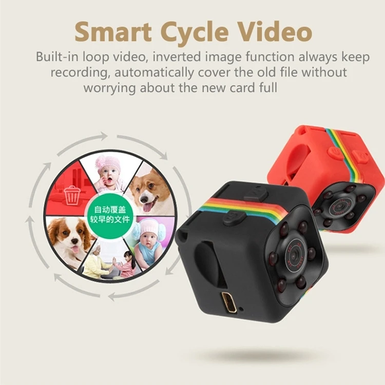 Micro Camcorder HD 1080P with Night Vision & Motion Detection