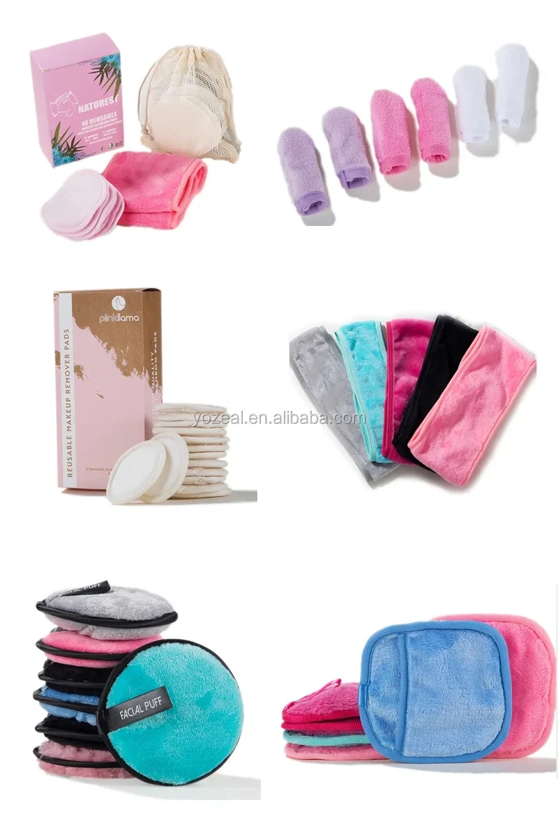 Eco-friendly Reusable Facial Cleansing Rounds - Bamboo