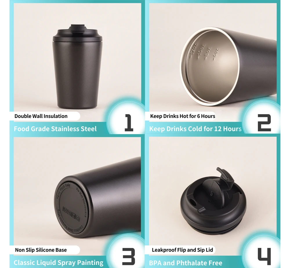 Trending 2024: Portable Thermal Insulated Coffee Tumblers