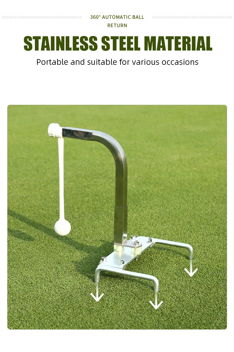 Pgm Hl008 Ground Spike Golf Swing Training Aid Adjustable Height Golf Swing Trainer - Buy Golf ...
