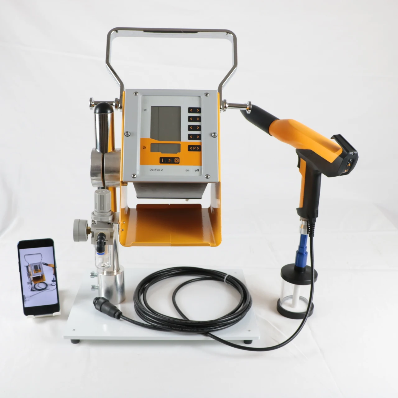 Electrostatic Manual Powder Coating Machine for Small Scale Coating ...