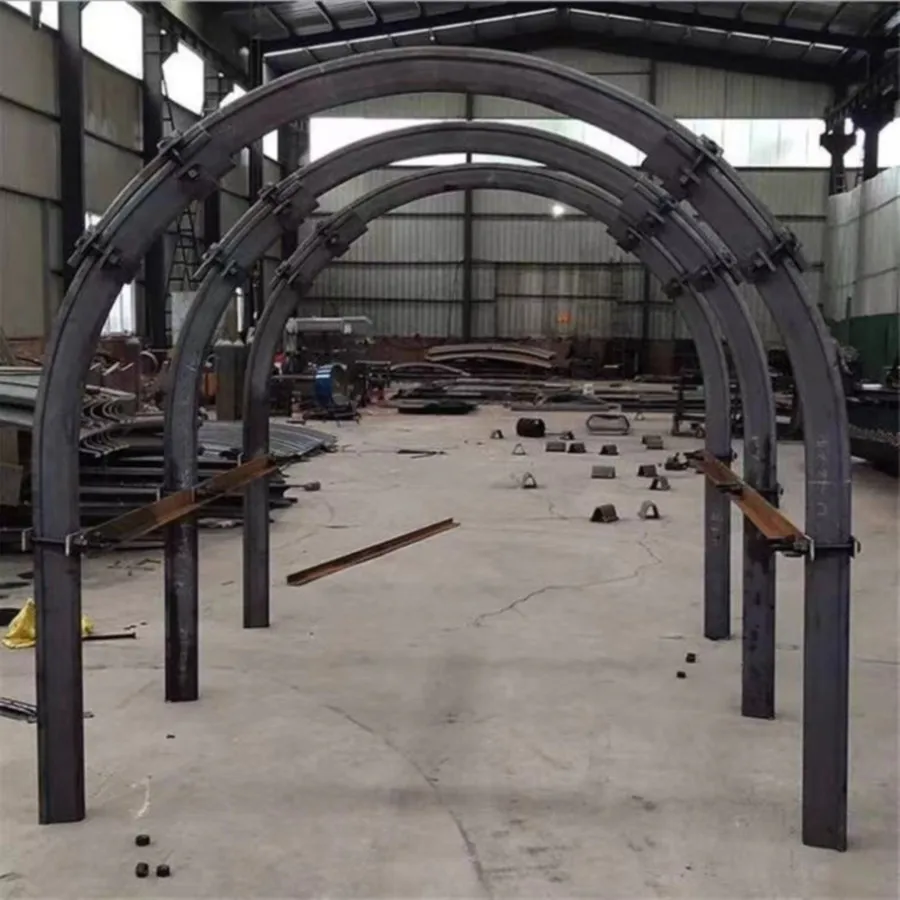 U Channel Steel Arched Roof Beam Underground U type Steel Arch Roof ...