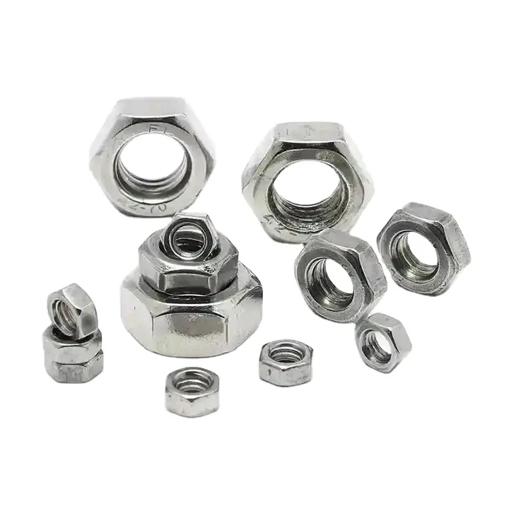 Din934 Heavy Hex Nuts M16 To M50 304 Stainless Steel 304 Hex Head ...