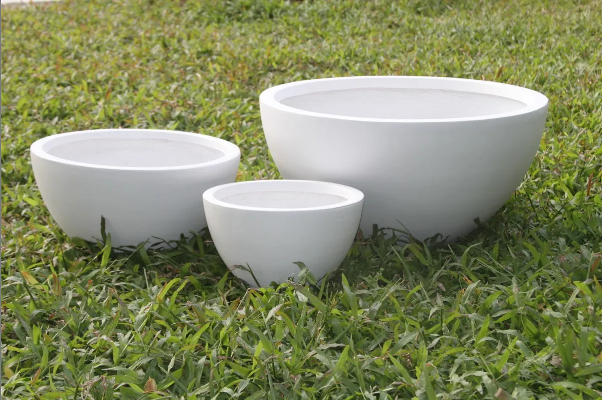 2024 Customized Large Clay Flower Pots - Hand Carved Planter
