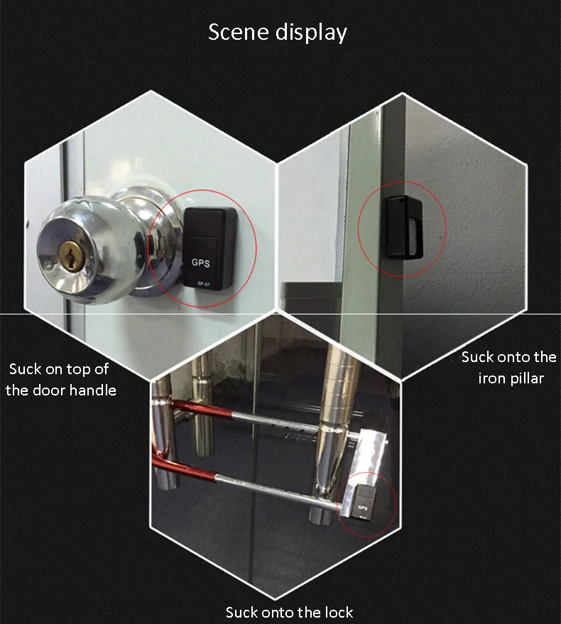 GF07 Mini Personal Location Tracker - Real Time GPS Pet Tracker