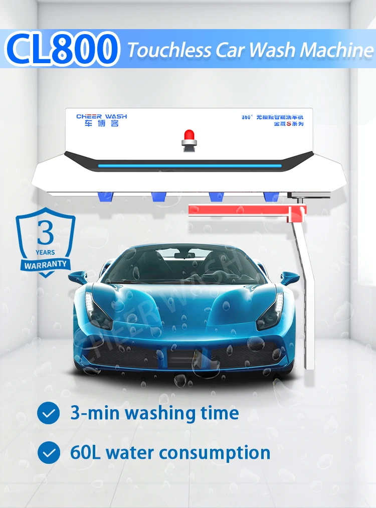 Detail Water Pressure Machine Car Wash - Automatic CBK
