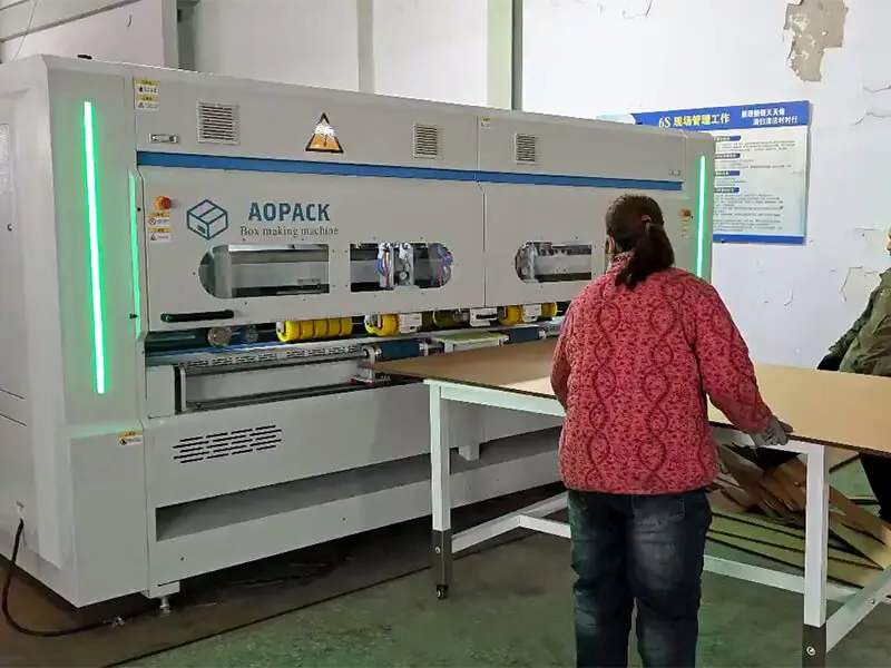 AOPACK Heavy Duty Box Maker - Efficient Carton Production