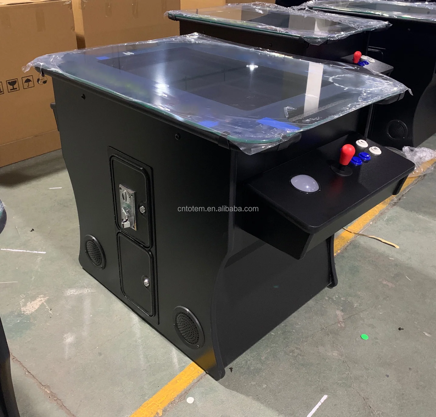 60-in-1 Cocktail Table Arcade Machine Video Games For Coin Operated ...