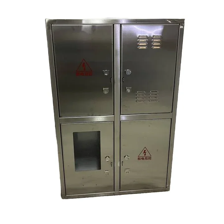Indoor Distribution Box 304 Stainless Steel Metal Ac Cabinet Multi-door ...