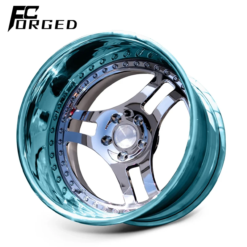 FcForged Factory Customization Luxury Car Rims Polished Finish 2 Piece ...