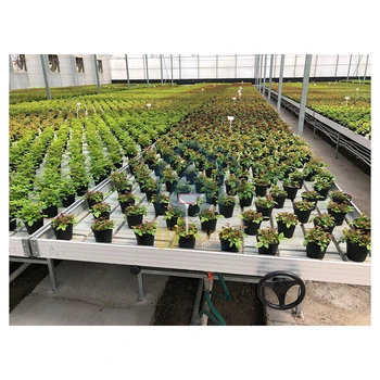 Rolling Table Top Benches Commercial Growing Ebb And Flow Hydroponic ...