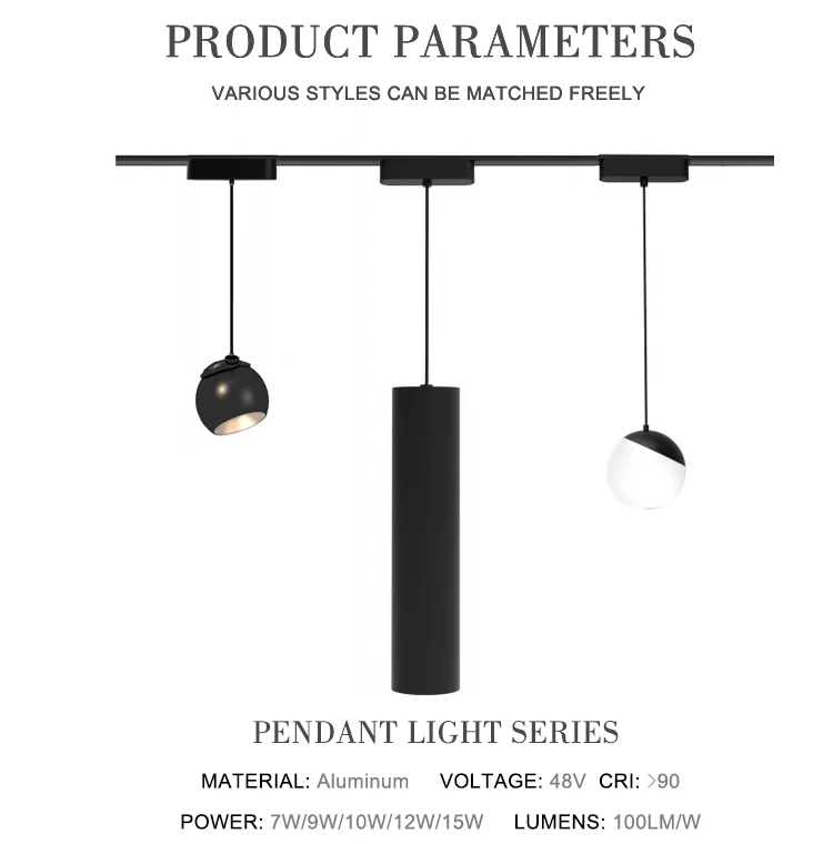 Commercial Project Track Lights Rail Lighting System Led Ceiling ...