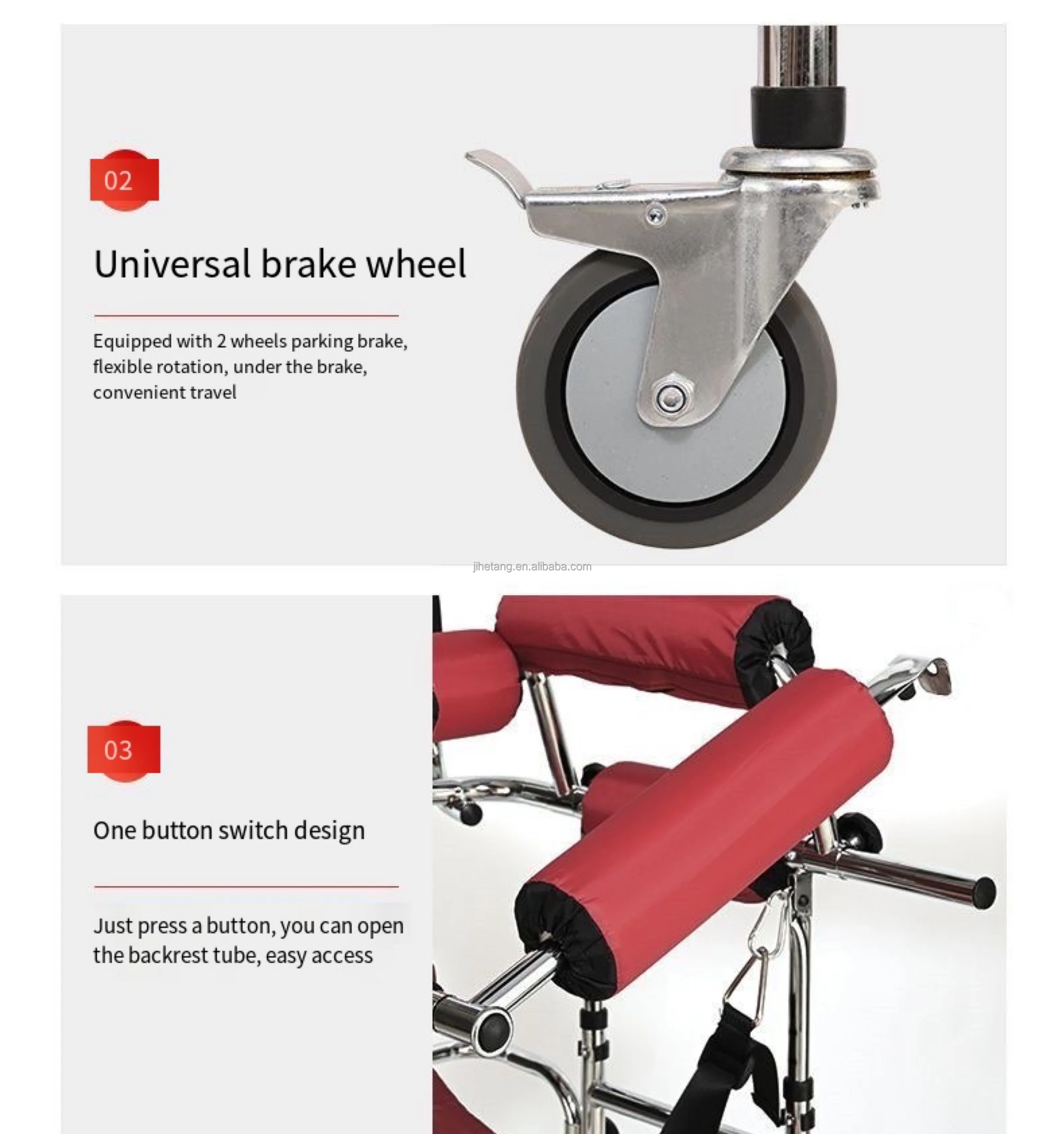 Rehabilitation Assistive Walking Aids for Elderly Anti Roll Over for ...