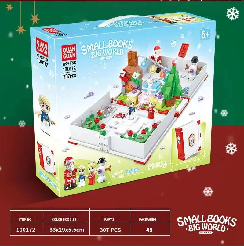 Portable Play Set Travel Toys Storybook Adventures Creative Building ...