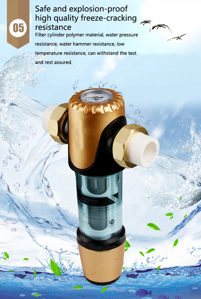 High Flow Automatic Backwash Pre Filtration Stainless Steel Mesh ...