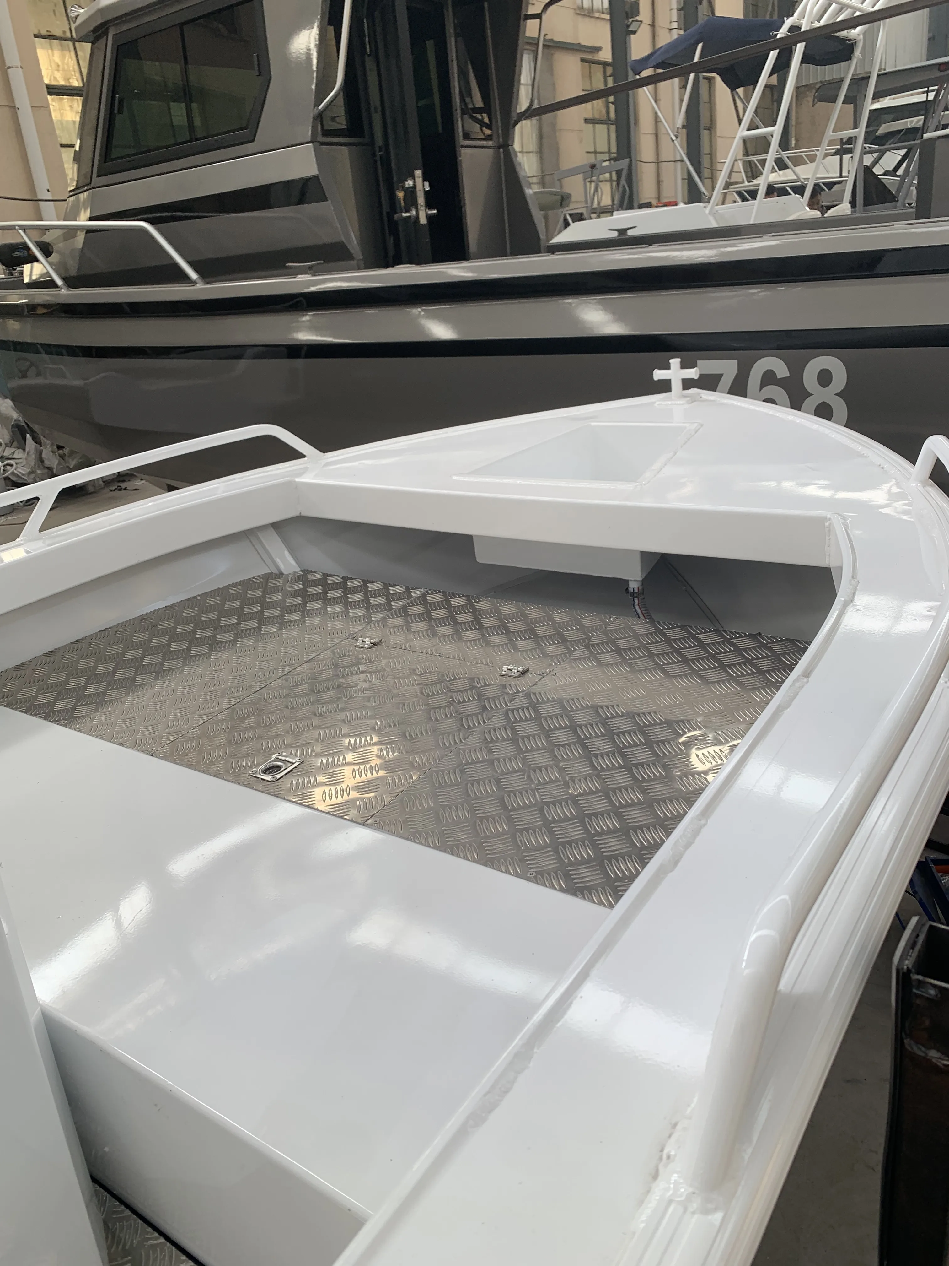2023 Allheart Dingy Speed Boat 4.2m Center Console Fishing Boat for ...
