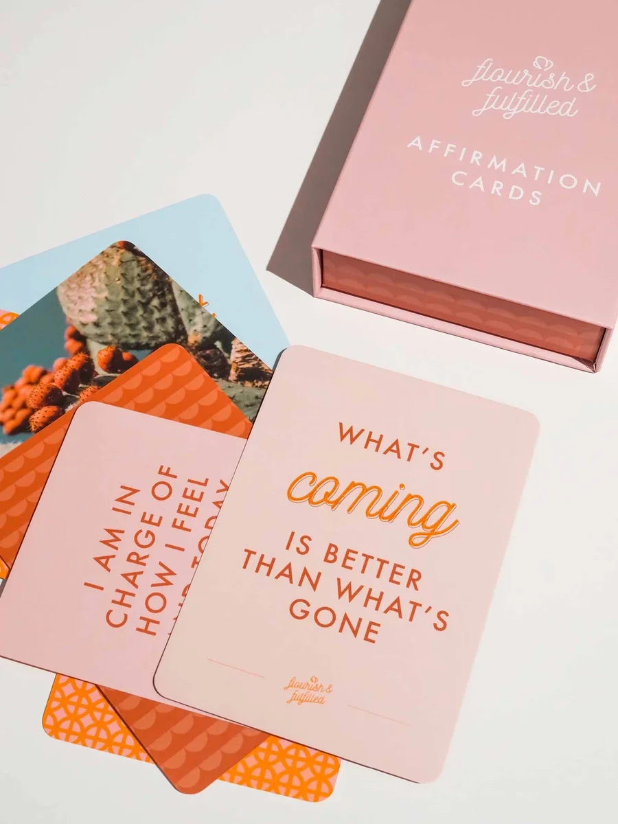 Custom Printing Mental Health Inspirational Mindfulness Cards