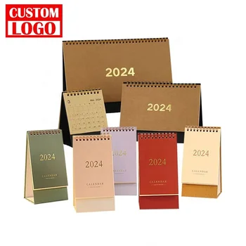 Factory Custom Calendar 2024 Desk Calendar Planner For Office Desk ...