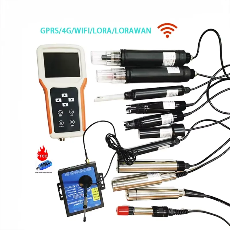 Multi-parameter Water Quality Sensor - RS485 GPRS 4G WIFI LORA LORAWAN