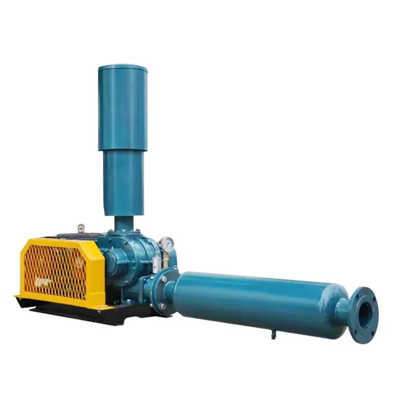 High Efficiency Aquaculture Industrial Three-leaf Root Blower for Fish ...