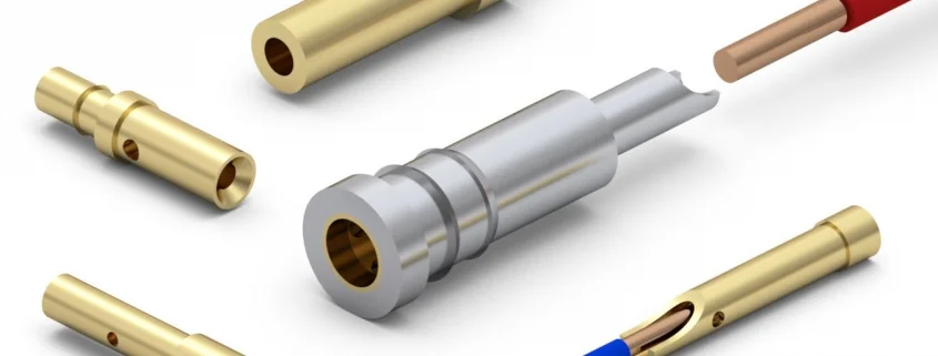 High Quality Electrical Brass Contact Plug Pins - Gold Plated