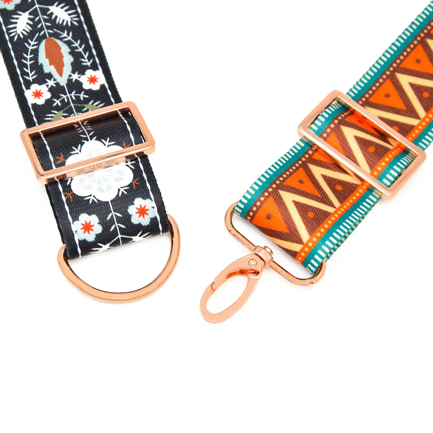 Metal Swivel Snaps Hooks With D Rings And Tri-glides Slide Buckles For ...