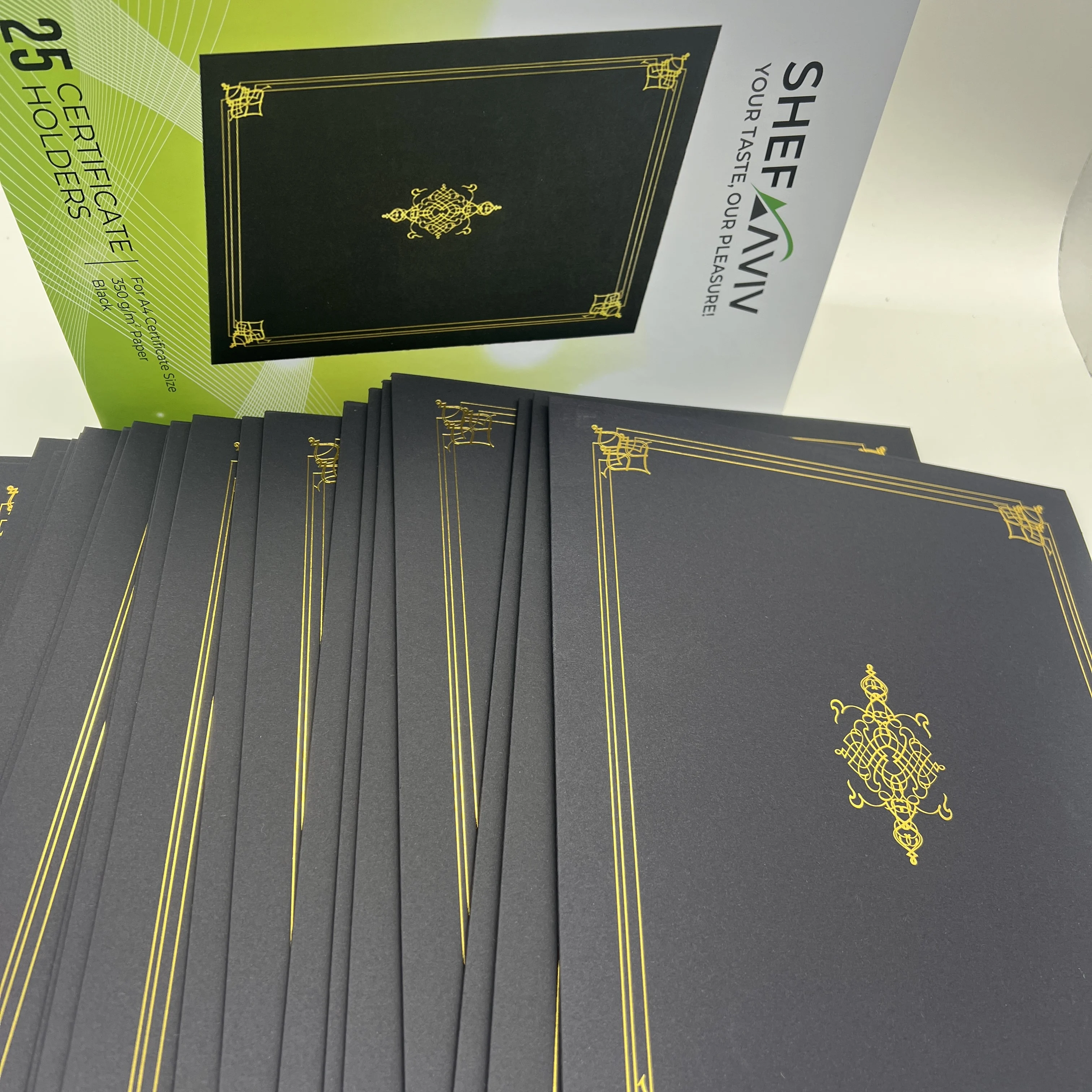 Customization Diploma Folder Paper Award Certificate Certificate ...