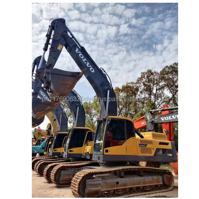 Large Digger Volvo Ec380d Used Hydraulic Excavator - Buy Used Volvo ...