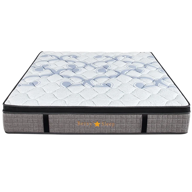 Modern New Design Natural Latex Pocket Coil Spring Hotel Bed Mattresses ...