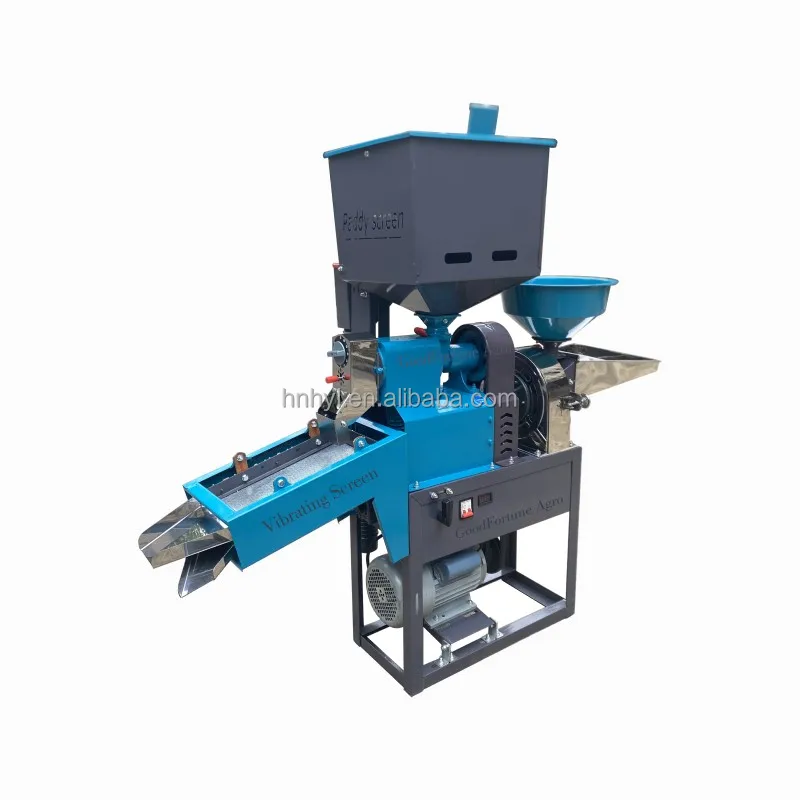 New Design Combined Rice Milling Machine with Rice Bran Collection ...