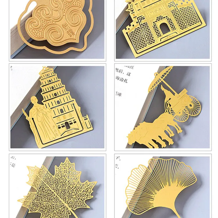 Factory Custom Made Plain Magnetic Book Marks Magnet Sublimation ...