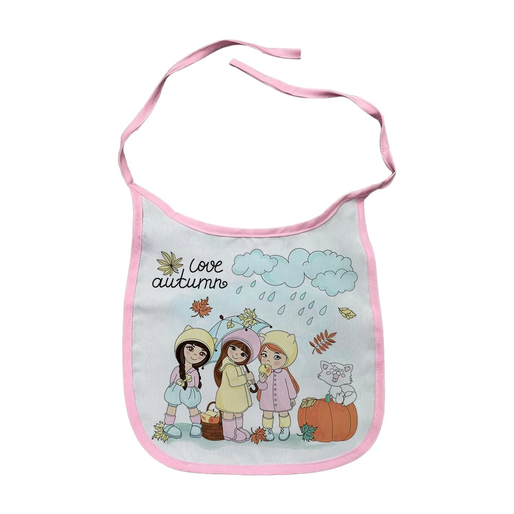 Prosub Wholesale Sublimation Blank Baby Bibs - Customizable