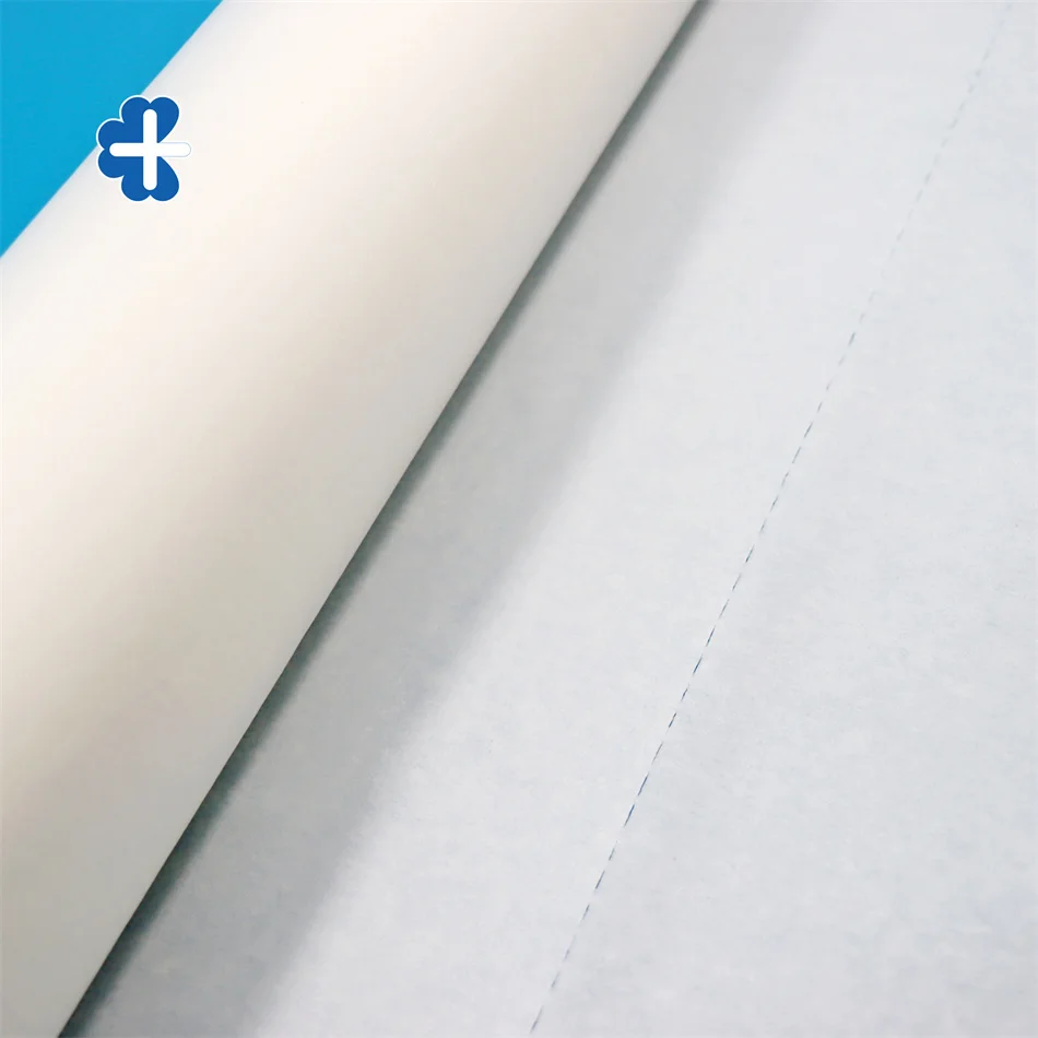 Two Layers Tissues Disposable Jumbo Roll Examination Roll for Hospital ...
