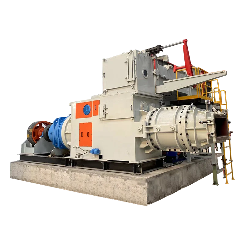 Brictec Medium Two-Stage Vacuum Extruder for Debrick Production