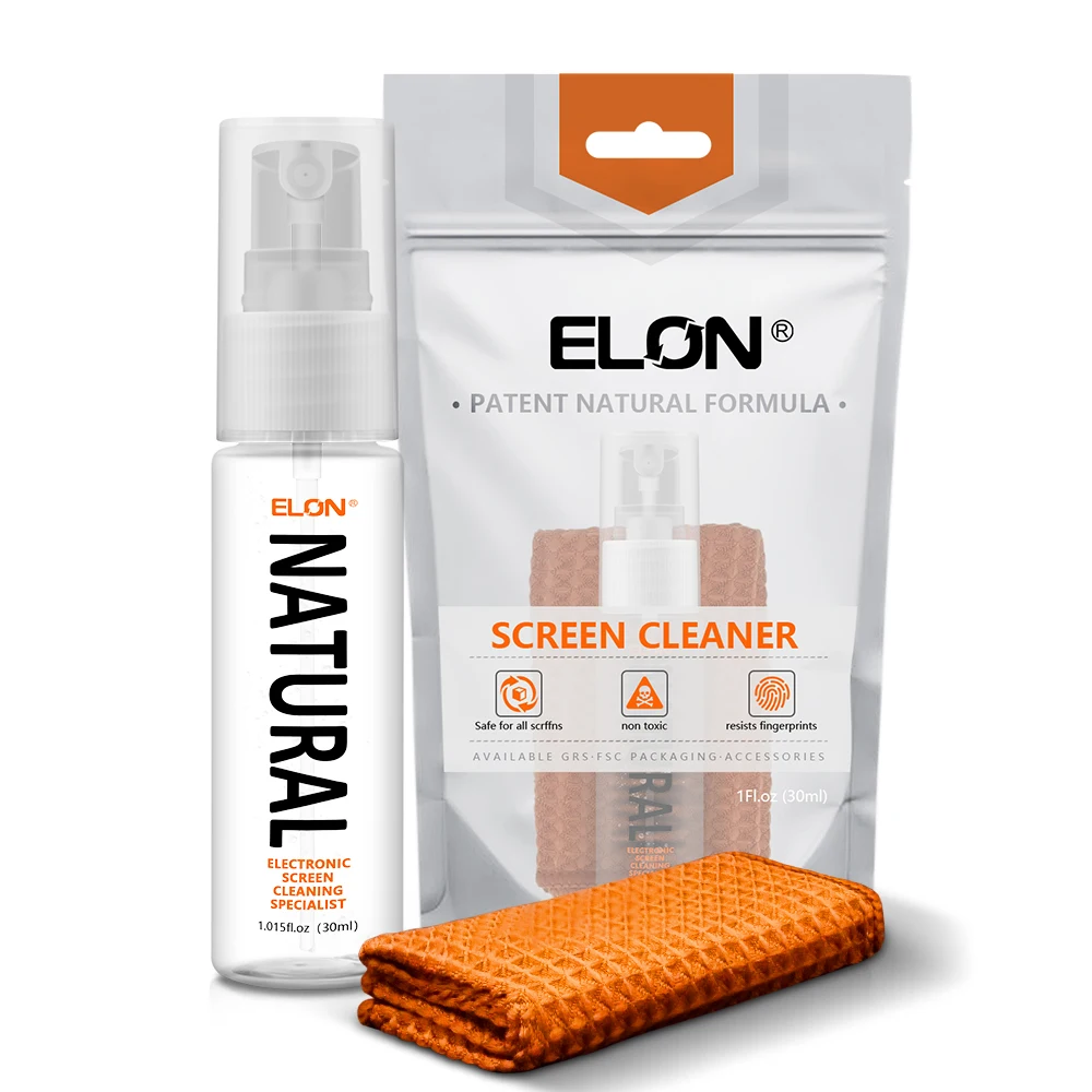Natural Formula 30ml Screen Cleaner Kit Mobile Phone Cleaner With ...