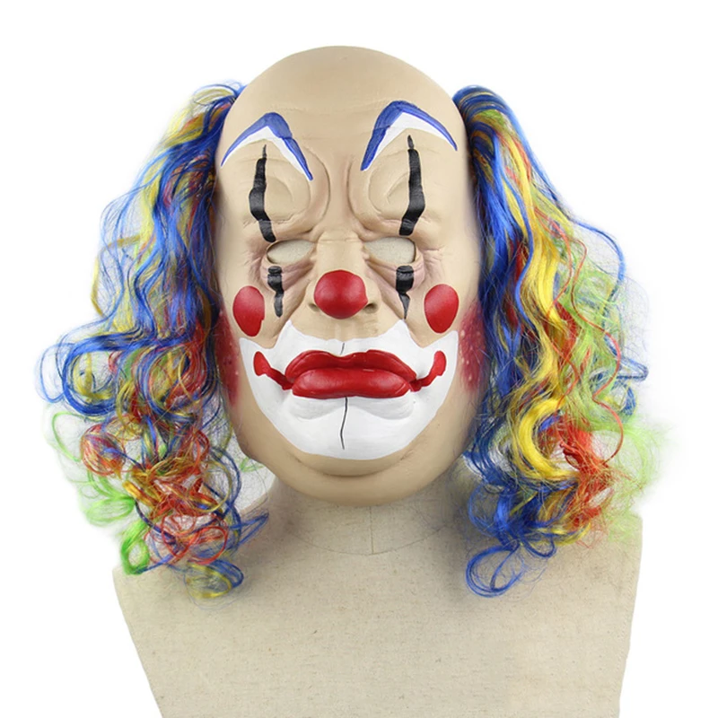 Halloween Clown Full Face Mask Horror Zombie Face Party Mask New Design ...