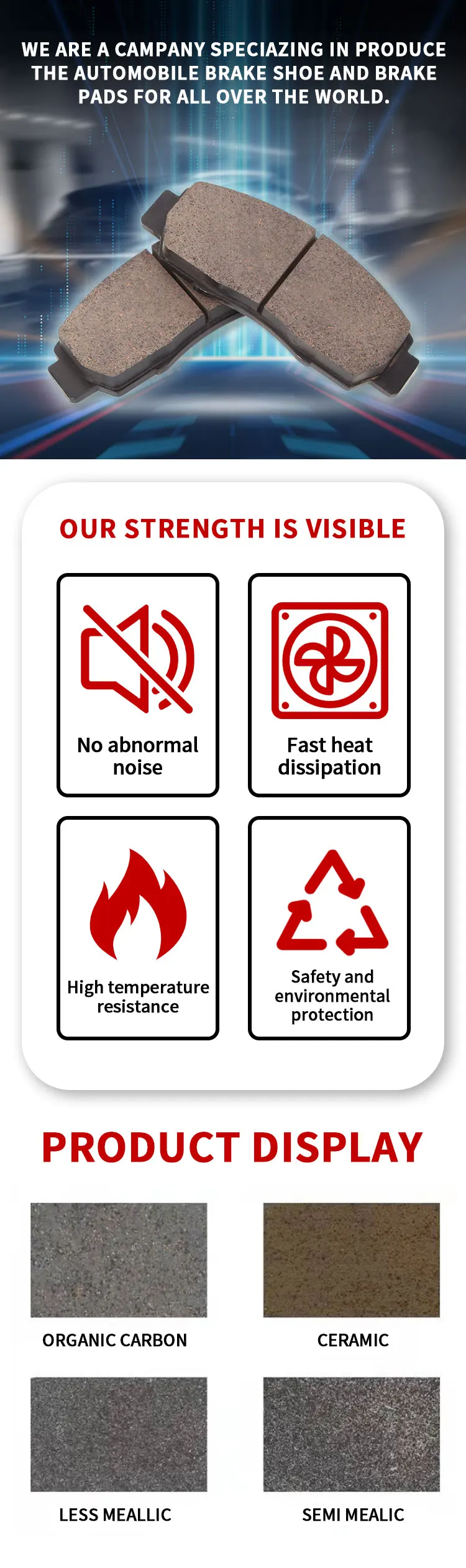 Toyote Hiace Genuine Coaster Turbo Roewe I5 Best Car Rear Brake Pads ...