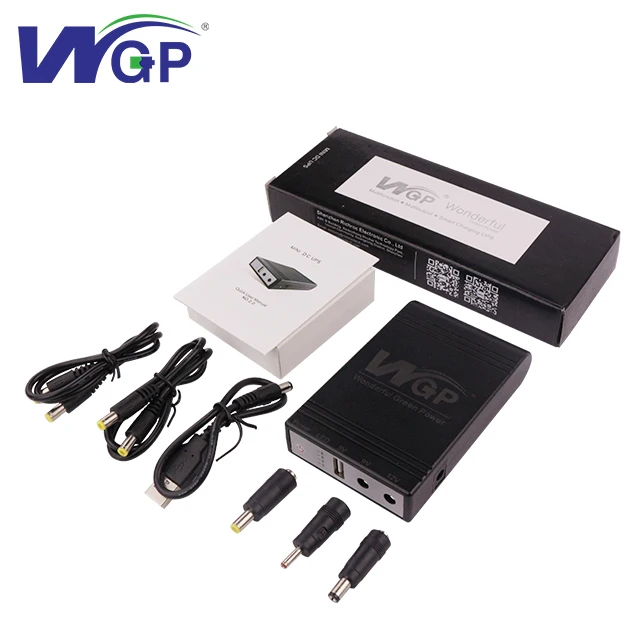 Wgp Mini Ups Wifi Router Modem Cctv Camera Backup Battery Usb Power ...