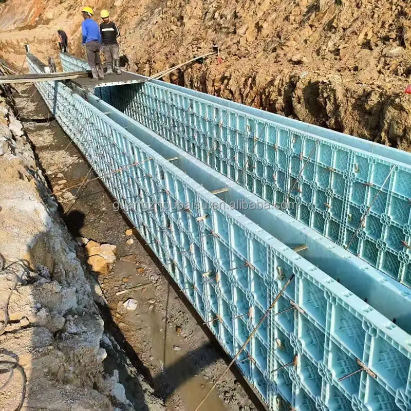 Plastic Formwork - Durable, Reusable, and Easy to Assemble