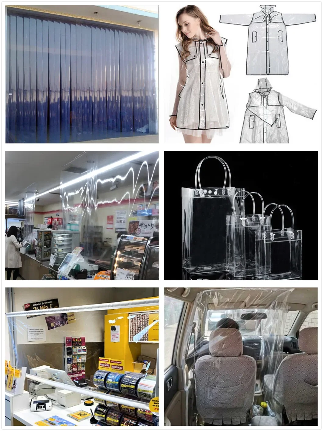 Pvc Transparent Flexible Plastic Sheet Soft 2mm 0.05mm Thin Super Clear ...