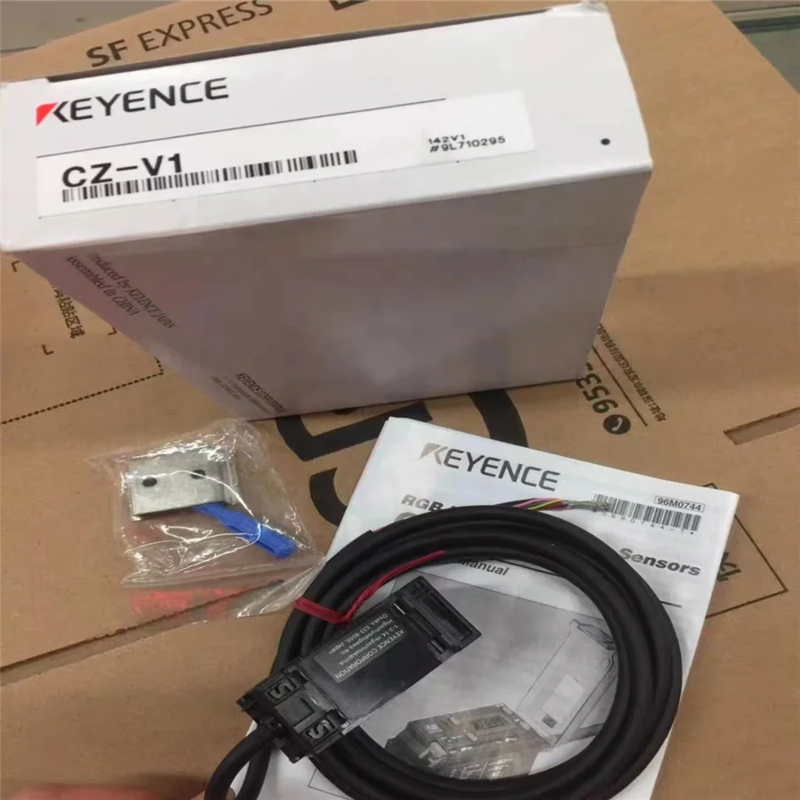 Keyence Amplifier Unit Main Unit Npn Cz-v1 For Rgb Digital Fiberoptic ...