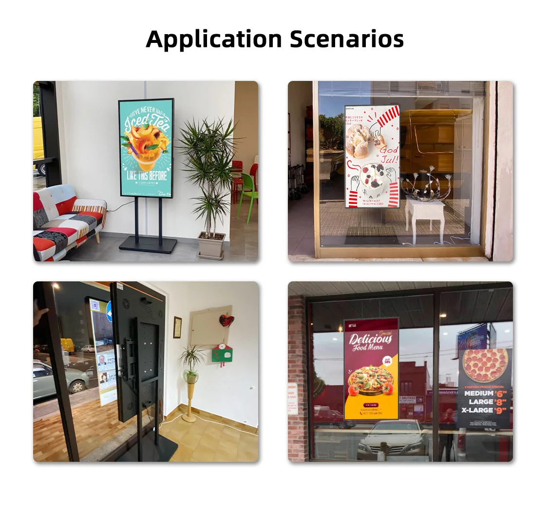 Marvel 43 49 55 65 Inch Android High Brightness Supermarket Store ...