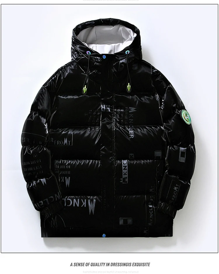 Custom Oem Men Padded Coats Bubble Puffer Jacket Coat Warm Quilted ...