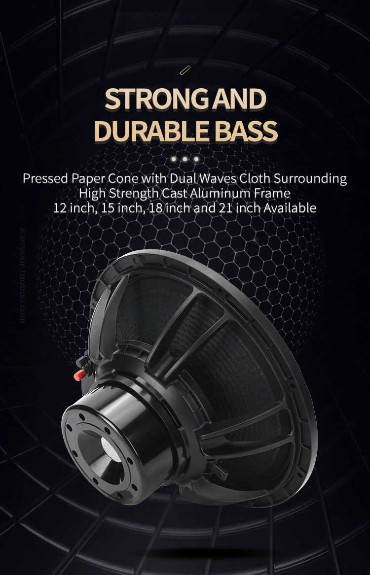 Woofers 18 Inches 2500w Powered Subwoofers Speaker 21 Inch Professional ...