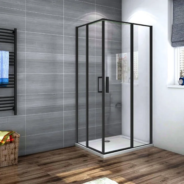 Oumeiga Extra Large Shower Cubicles And Trays Walk In Shower Enclosures ...